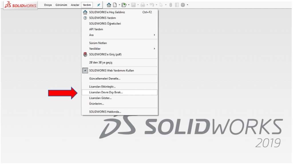 SOLIDWORKS Online Lisans İle Lisansınızı Etkinleştirme - Mastercam ...